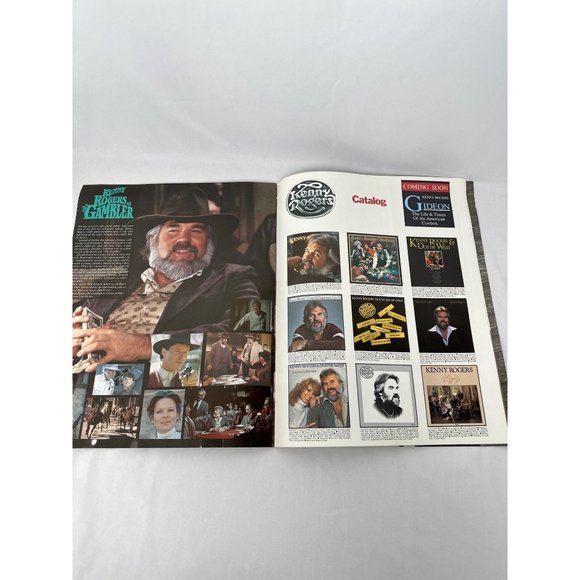 Other | Vintage 198 Kenny Rogers Concert Program Book Collectors ...